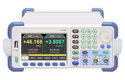 Dual-channel Digital AC Millivoltmeter Power Meter Level Meter ...