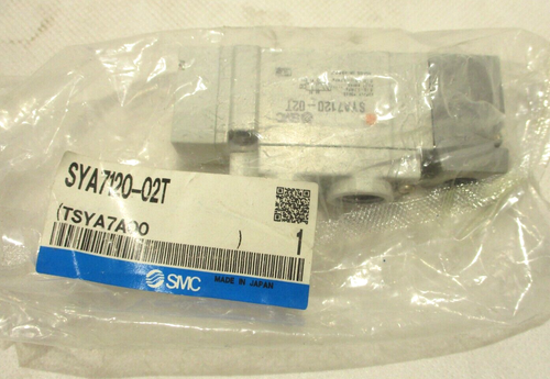 NEW SMC SYA7120-02T AIR PILOT VALVE 5 PORT | eBay
