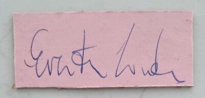 SIR EVERTON WEEKES Signed In Person thick card Autograph Cricket West ...