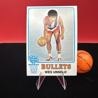 1973/74 Wes Unseld #176 Capital Bullets Basketball NBA EXT + HOF 🔥Free ...