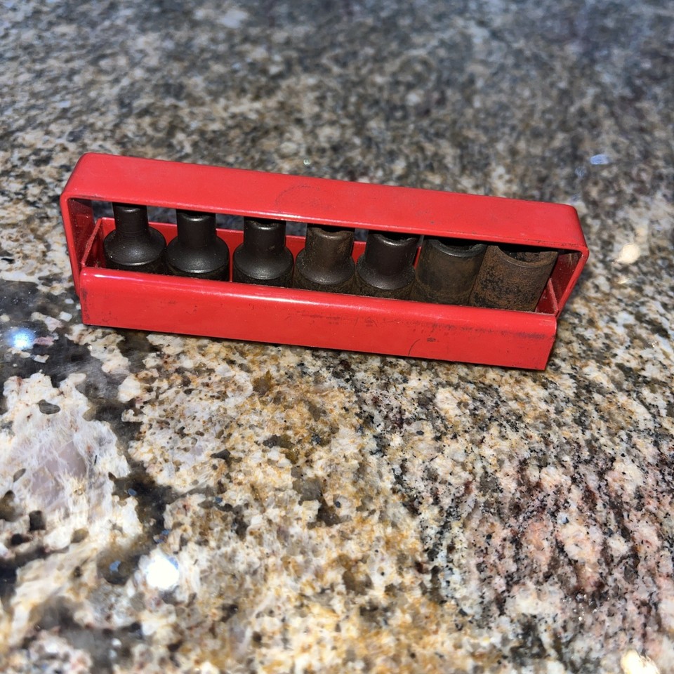 MATCO Tools 7pc inverted reverse Torx Socket 1/4" Drive E4-E12 SAXR7TA ...