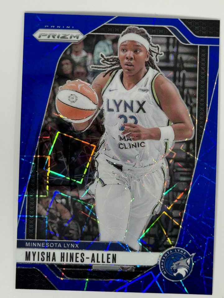 Myisha Hines-Allen 2024 Panini Prizm WNBA Blue Velocity #20 | eBay