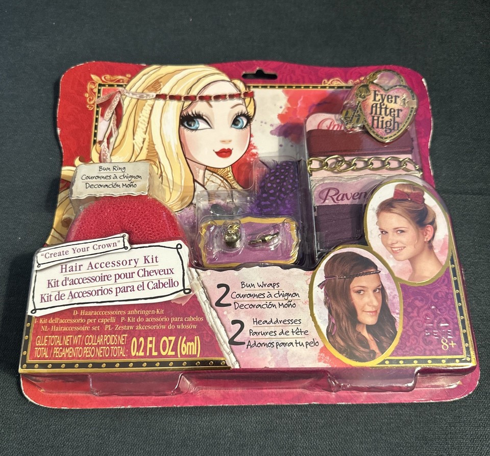 Ever After High Fashion Angels Create Your Crown Hair Accessory Kit ...