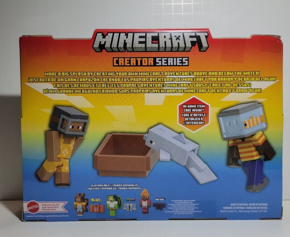 Minecraft Creator Series Seafaring Friends Mojang Characters Amigos ...