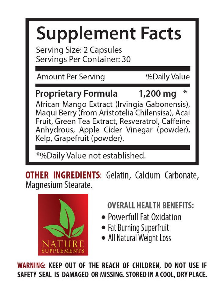 Lean Body Boost - AFRICAN MANGO EXTRACT - Vitality Refresh - 2 Bottles ...