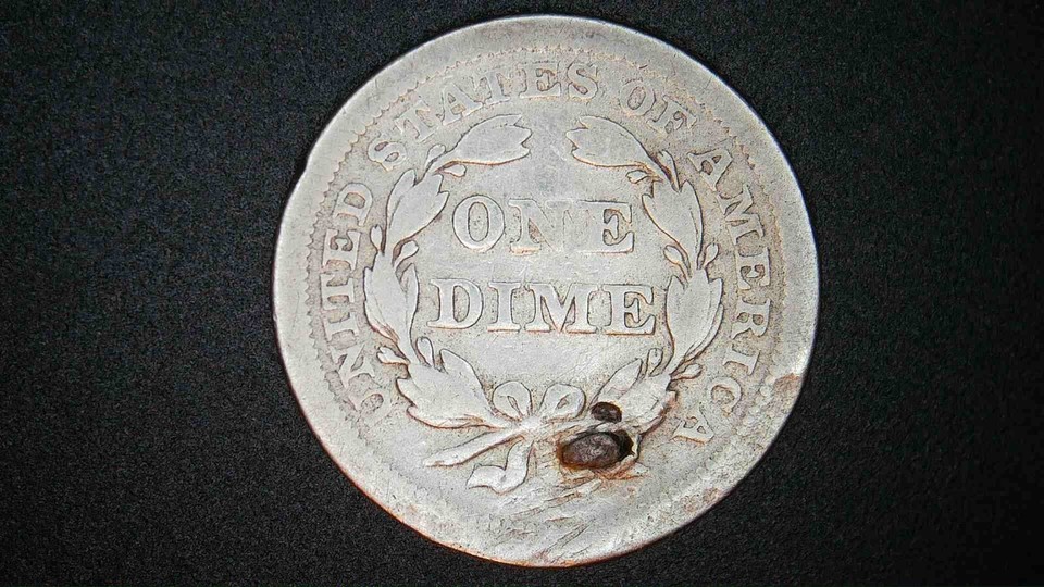 1853 Seated Liberty Dime .10c **172 Year Old Silver Dime** .10C BR-0403 ...
