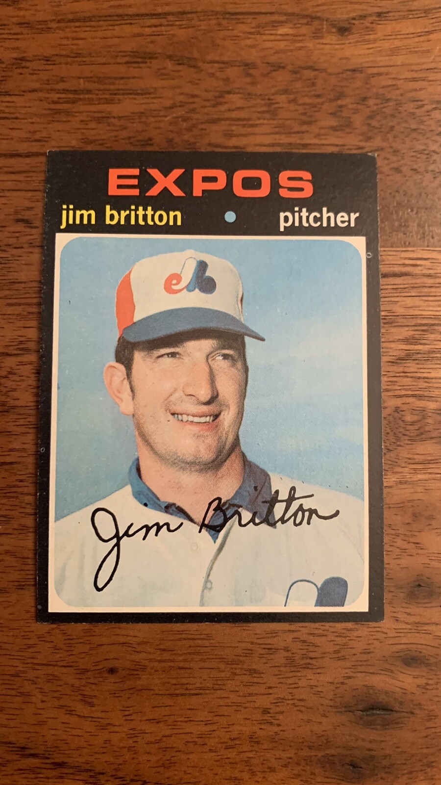 1971 Topps #699 Jim Britton Expos High Number Hi # EX-NM | eBay