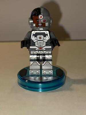 LEGO Dimensions Cyborg Minifigure and Tag stand (71210) DC Comics ...