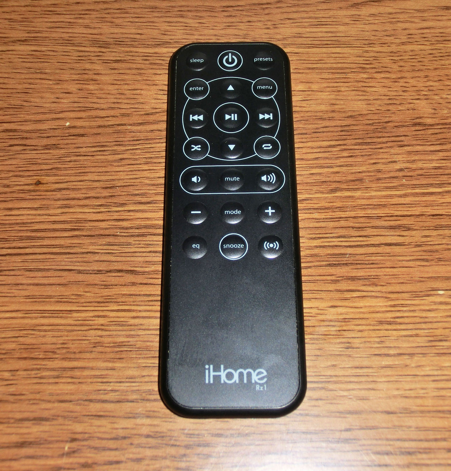 iHome Rz1 iPod Dock Audio System Remote Control | eBay