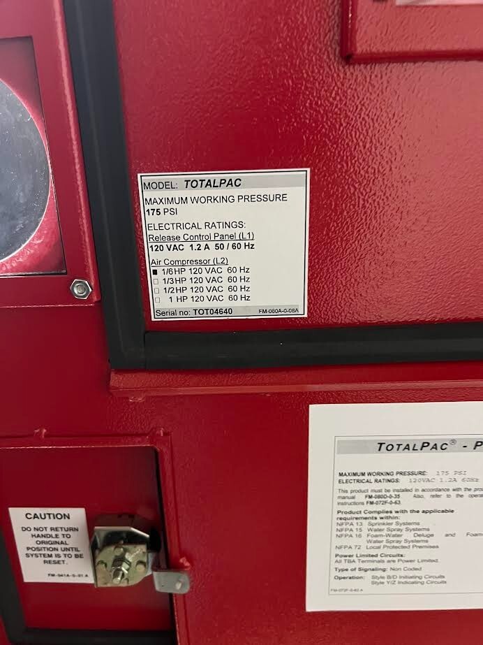 TotalPac FireFlex Preaction Fire Suppression System Viking / Potter | eBay