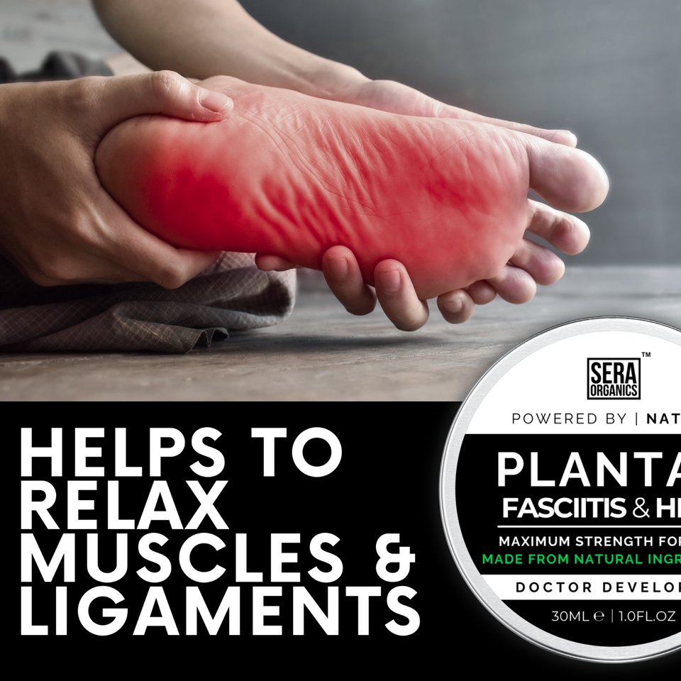Plantar Fasciitis Relief Cream | Heel & Foot Balm | Natural UK Made 30g ...
