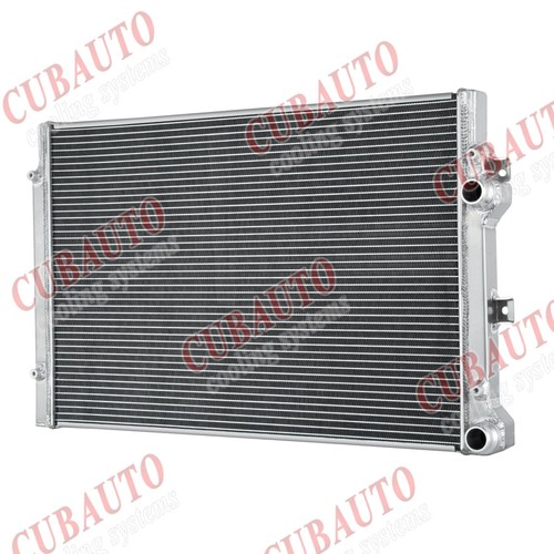 2 Row Radiator Aluminium For VW Volkswagen GOLF GTI MK6 2.0T OE ...