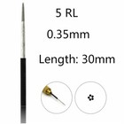 Microblading Shading 3RL 5RS Round Needles Permanent Makeup Tattoo Fog ...