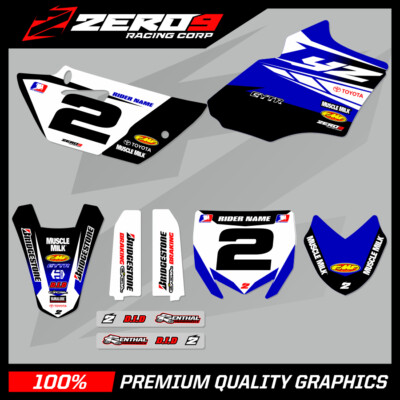 Custom MX Graphics Kit: YAMAHA YZ 85 2002 - 2021 - TEAM ISSUE | eBay UK