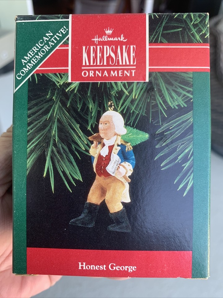 1992 Hallmark Keepsake Ornament Honest George | eBay
