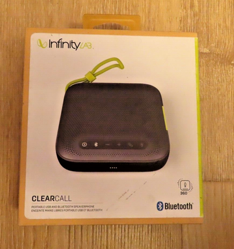 INFINITY LAB CLEARCALL PORTABLE USB & BLUETOOTH SPEAKERPHONE | eBay