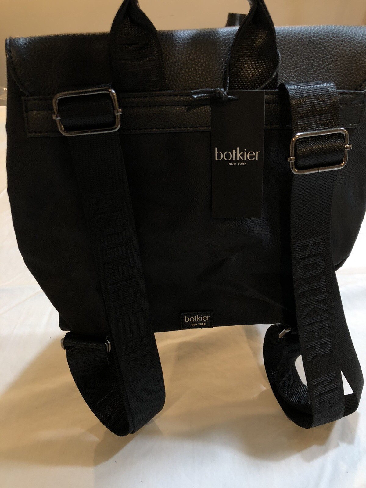 Botkier New York Mini Trigger Backpack Black 23632987808| eBay