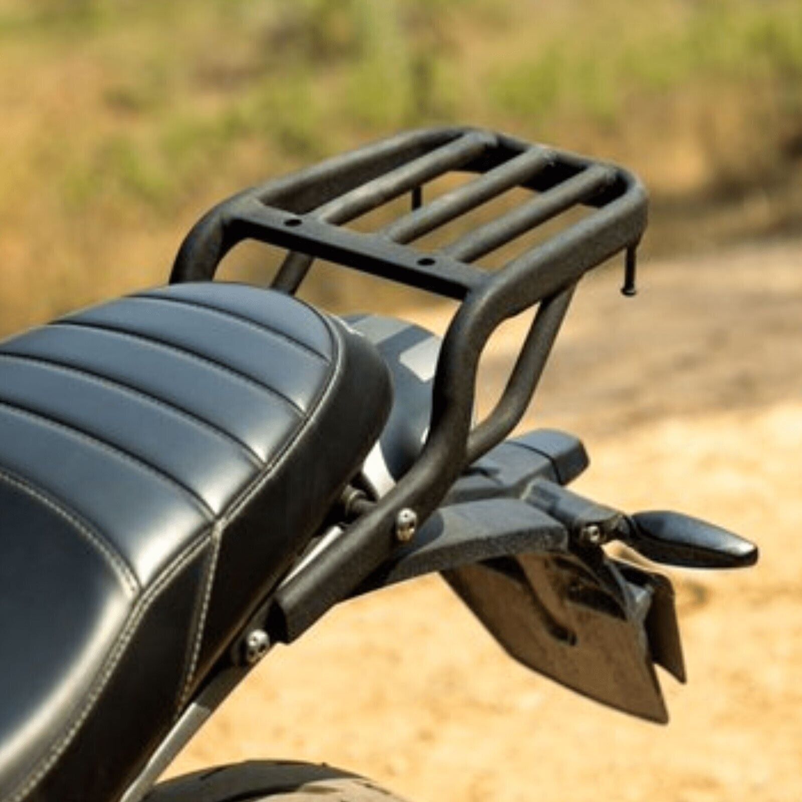 Rear Luggage Rack Carrier, Black For Triumph Scrambler 400X | eBay UK