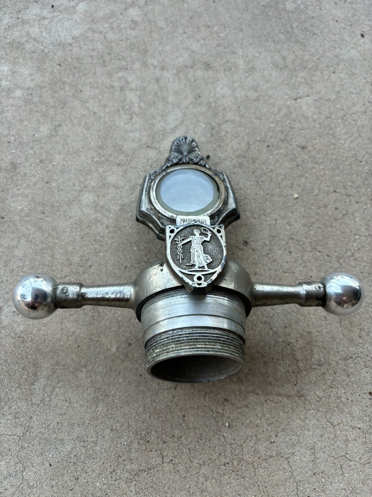 Boyce Motometer Vintage Original Monogram Junior flip top radiator cap ...