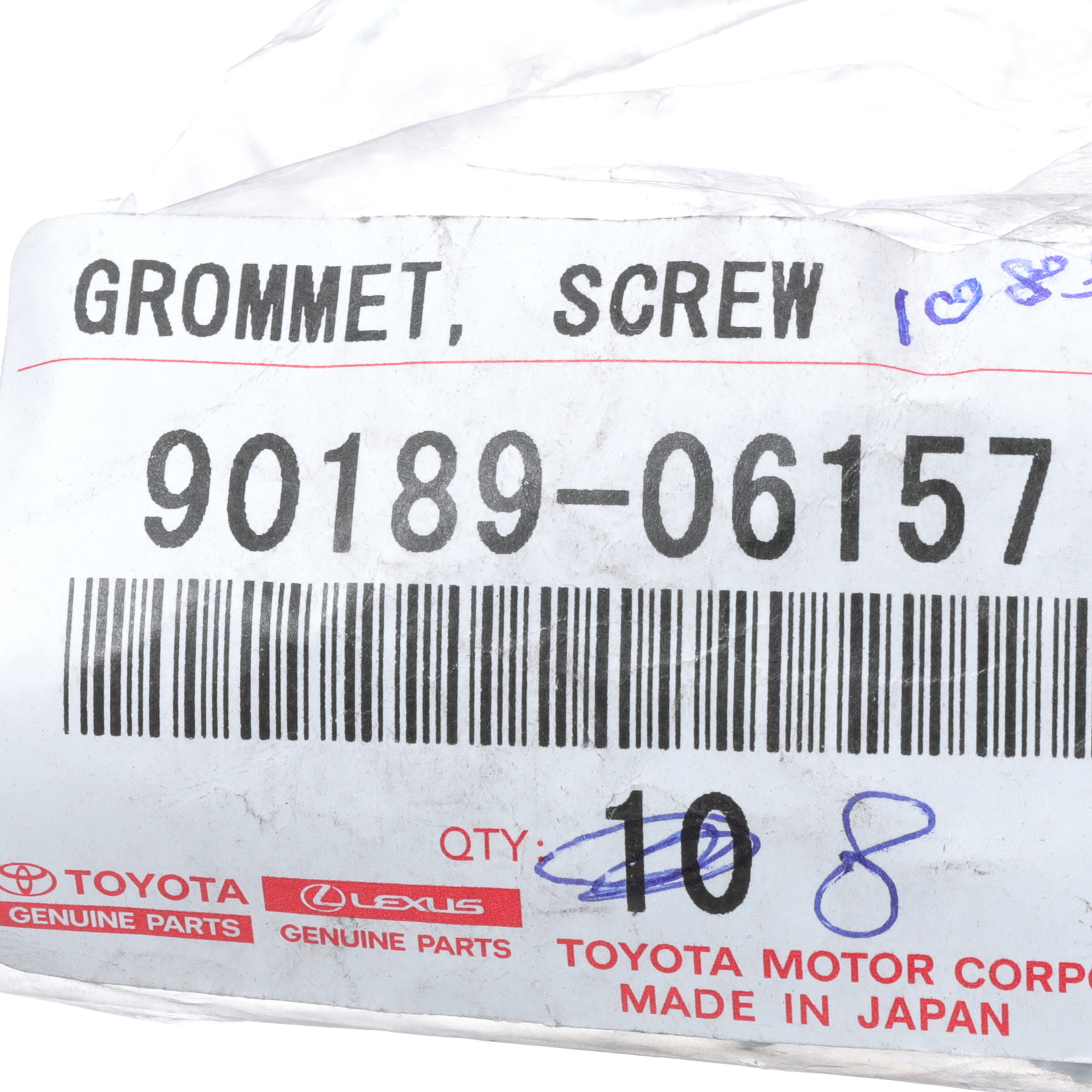 NEW OEM Toyota 2001-2022 Camry Screw Grommet Panel Retainer 90189-06157 ...