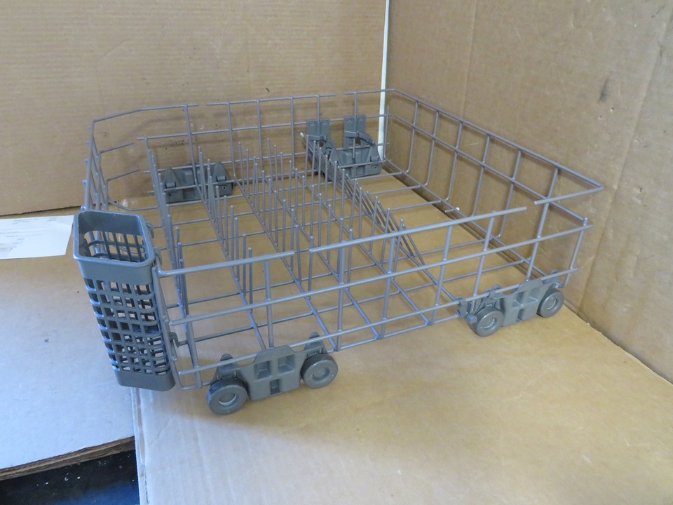KitchenAid Dishwasher Lower Rack w/Wheels Part # W10056271 W10728159 | eBay