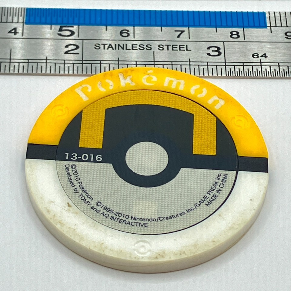 Cresselia - Pokemon Arcade Game Token 13-016 Tag Coin TOMY 2010 ...