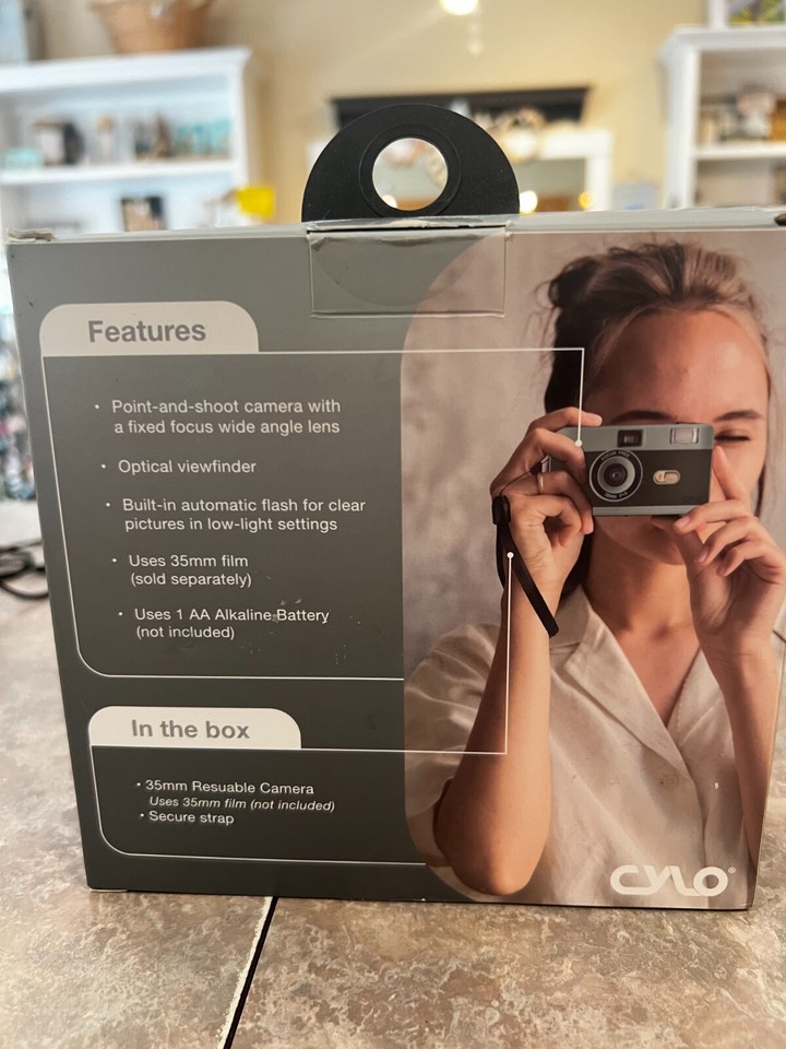 Reusable Camera - CYLO 35mm -Auto Flash-NIB | eBay