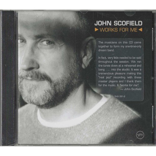 John Scofield CD Works For Me/Verve Records – 5492812 Sealed | eBay