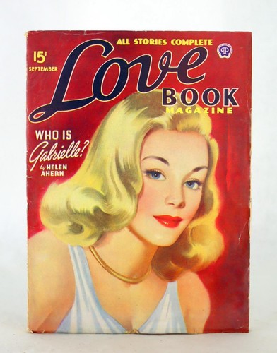 Love Book Magazine September 1946 Vol 29 No 4 Romance Pulp Fiction ...