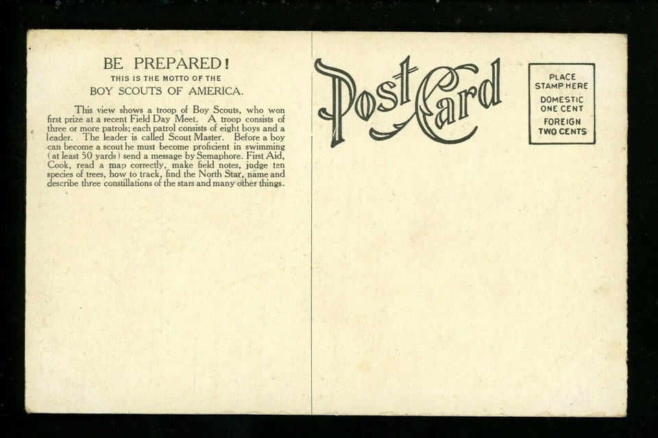 Boy Scouts of America Scouting Vintage postcard children Parade ...