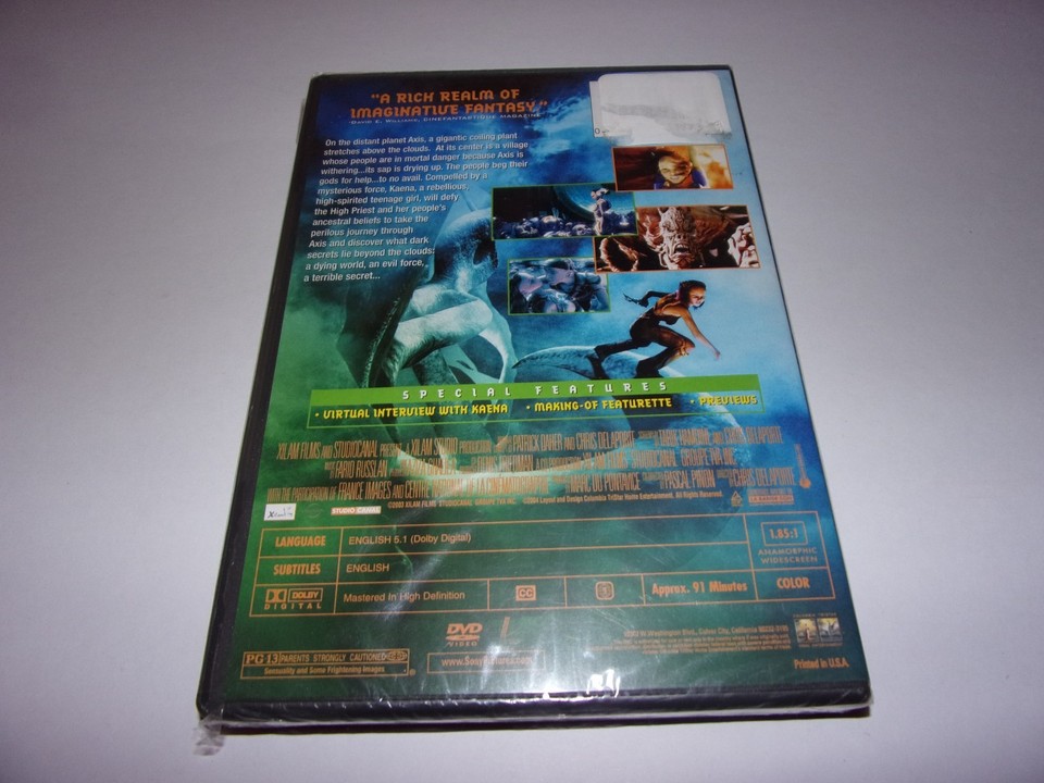 Kaena: The Prophecy (DVD, 2004) Voices of Kirsten Dunst, Richard Harris ...
