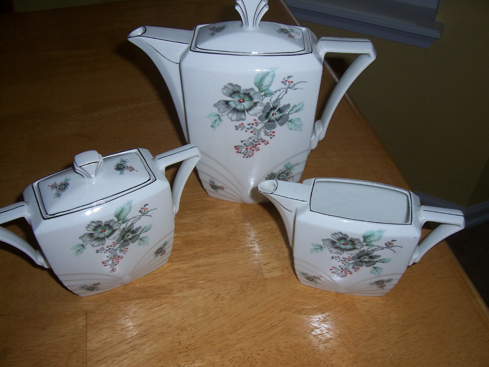 vintage czech china tea/chocolate set | eBay