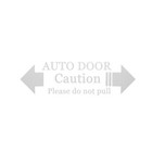 2PCS Automatic Home Auto Door Warning Caution Please Do Not Pull For ...