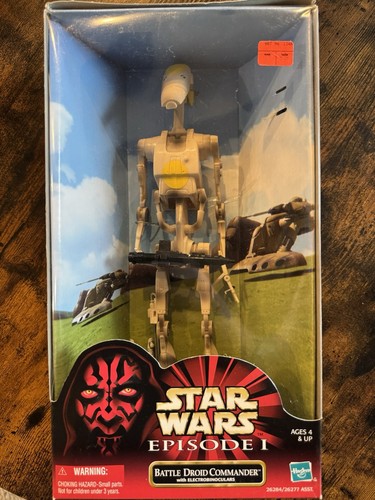 Star Wars Episode 1 Battle Droid Commander 12” Figure w ...