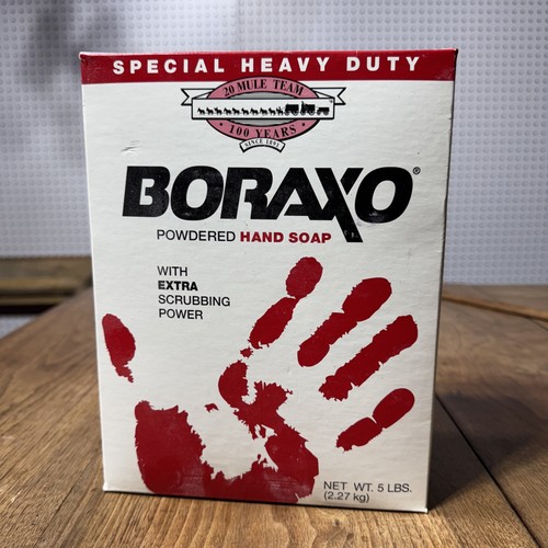 Boraxo Powdered Hand Soap Heavy Duty Shop Garage 5 lb Box NEW Sealed ...