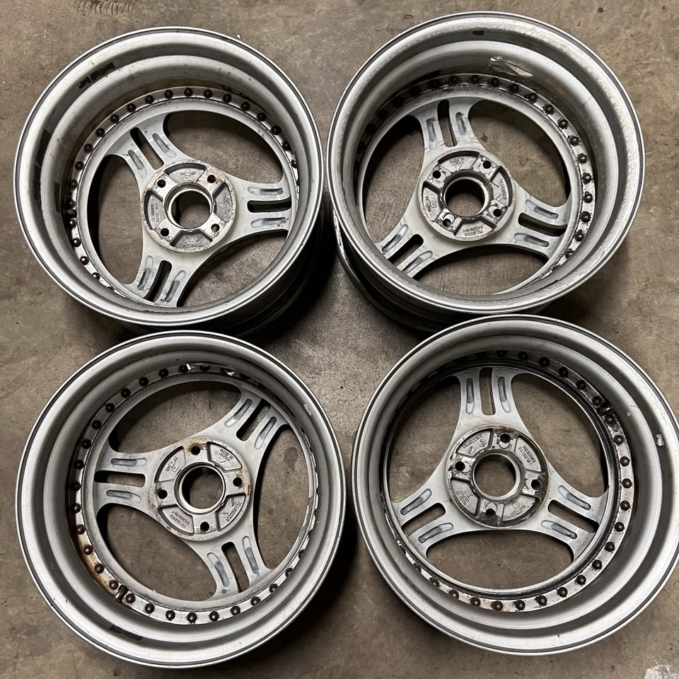 Used Set Of 4 16x7.5 Advan SA3 4x114.3 wheels jdm Tri spokes | eBay