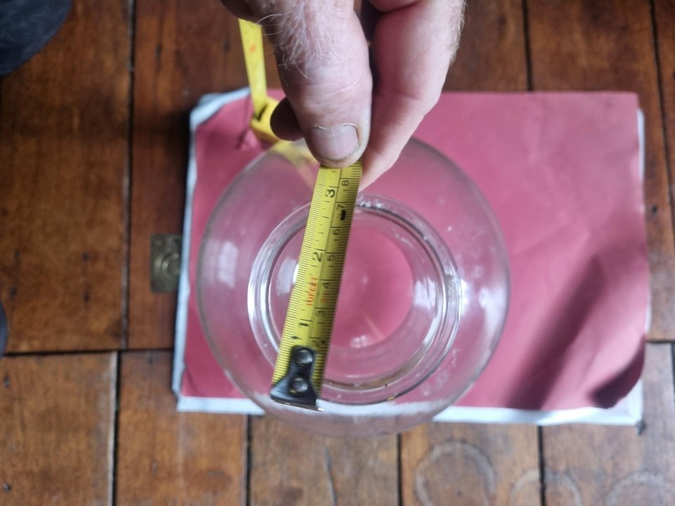 Round Flat Bottom Flask 5000ml. pyrex glass --- Not Quick fit or QVF ...