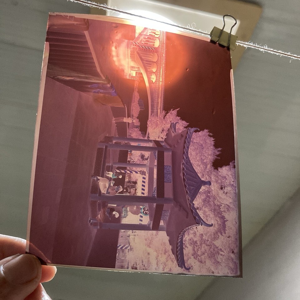 Kodak Aerocolor III 2444 large format 4''x5'' film sheet,ISO 100, 6 ...