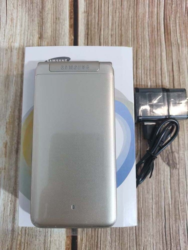 Unlocked Samsung Galaxy Folder G1600 Dual SIM LTE Android Flip ...