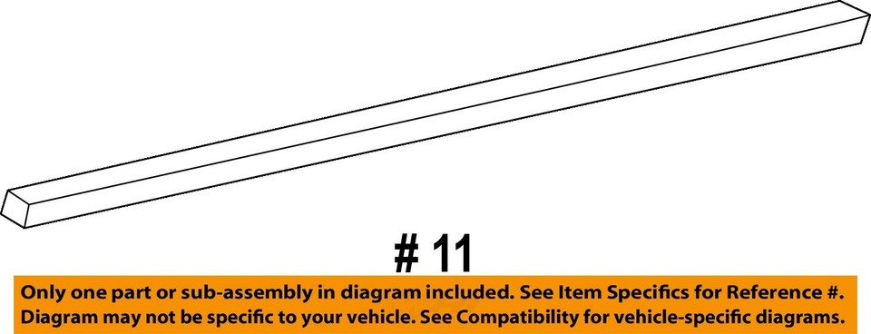 TOYOTA OEM 03-09 4Runner Roof-Drip Weatherstrip Seal Molding 7555735010 ...