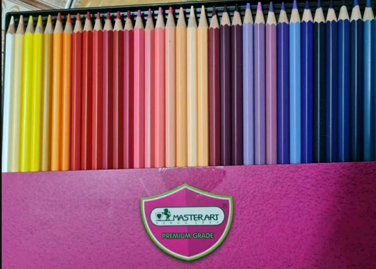 72 Colored Art Pencils Master Painting Set Drawing Colors Box Coloring ...