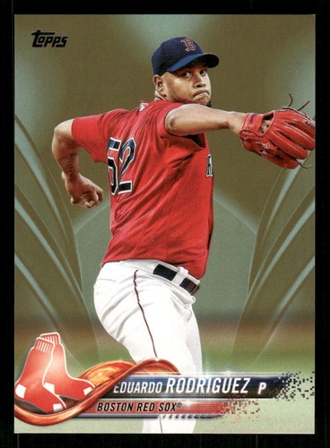 2018 Topps Eduardo Rodriguez Gold SN #43 Card #/2018 | eBay