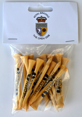 (20) 2008 British Open Commemorative Tees 2 3/4" | eBay