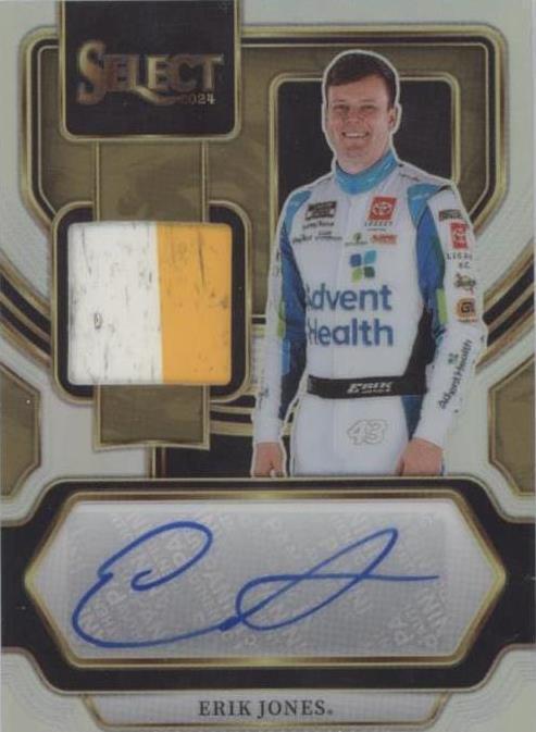 2024 Panini Select - Autographed Memorabilia Erik Jones #AM-EJS /99 (AU ...