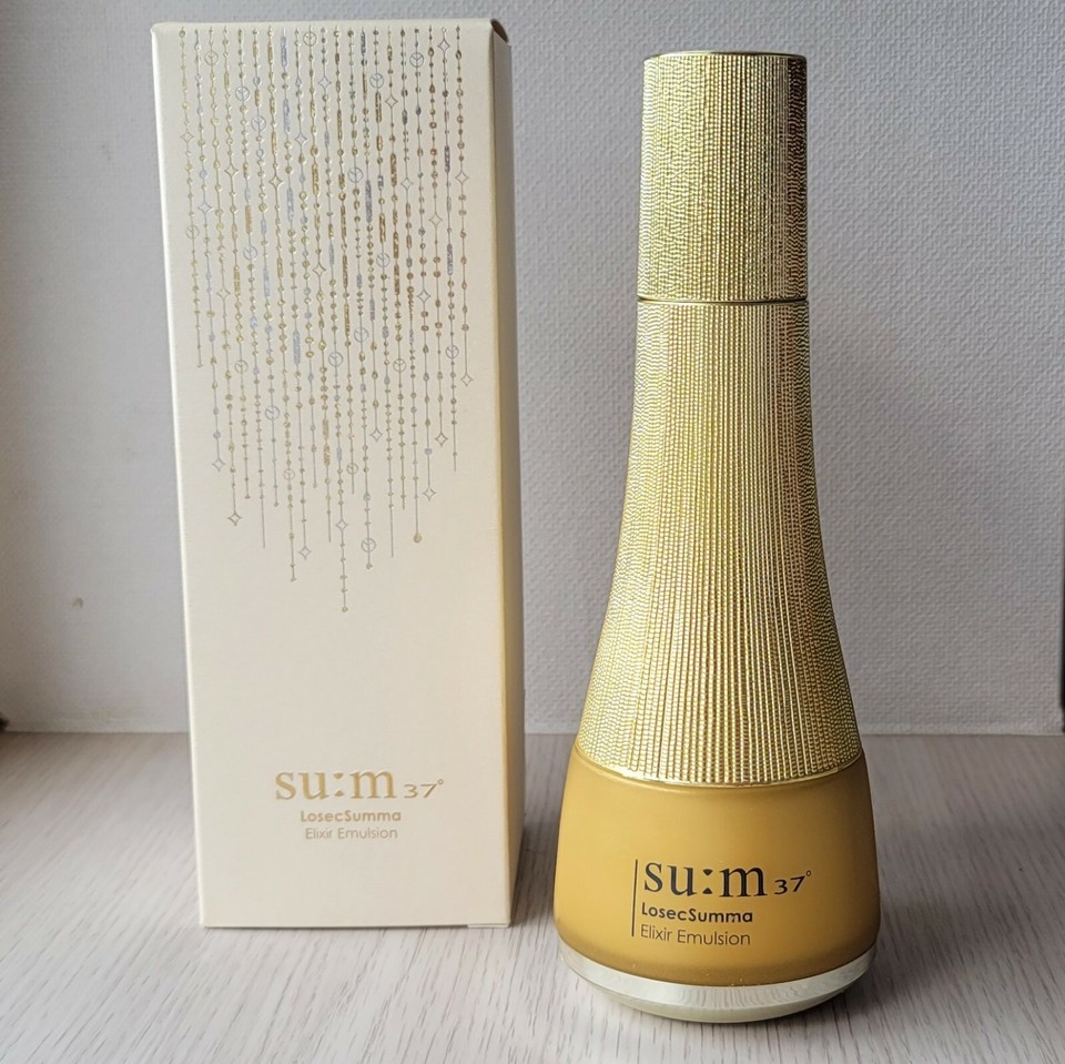 Sum 37 Losec Summa Emulsion 130ml+OHUI Eye Cream 30EA/1 oz/Anti-aging ...