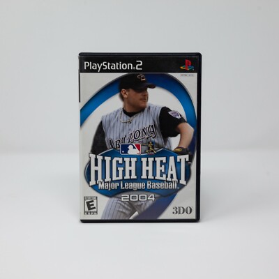 High Heat Major League Baseball 2004 PS2 (Sony PlayStation 2, 2003 ...
