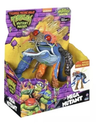 Teenage Mutant Ninja Turtles Mutant Mayhem Mega Mutant w/Moveable Mouth ...