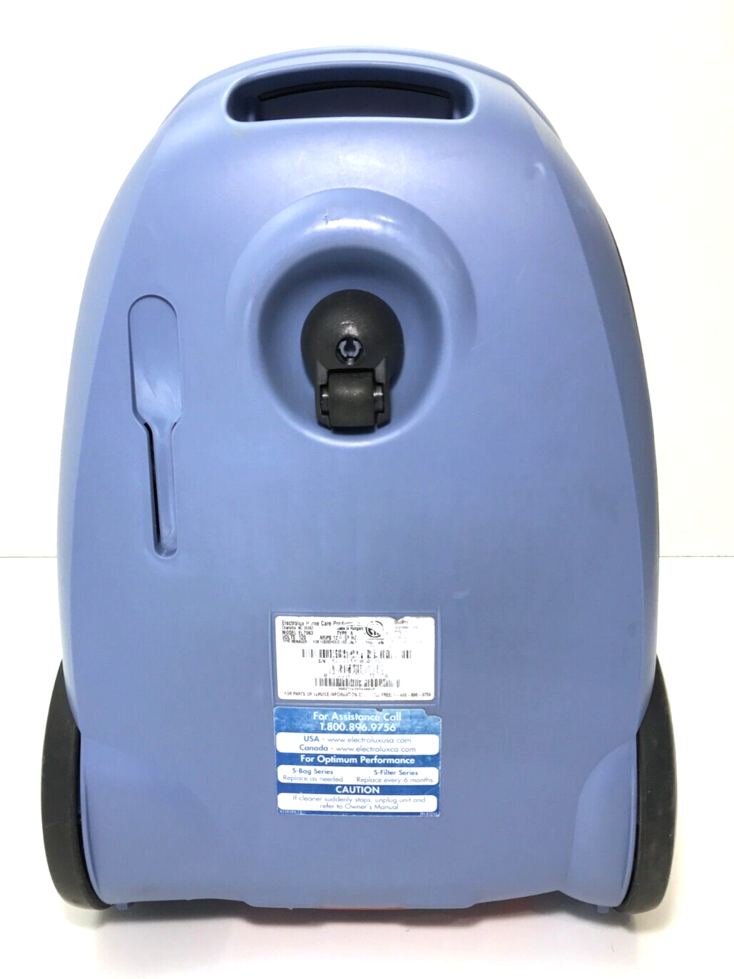 Electrolux EL7063 UltraSilencer Hepa Filtration Deep Clean Vacuum ...