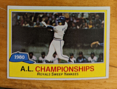 1981 Topps #401 George Brett ALCS Royals | eBay
