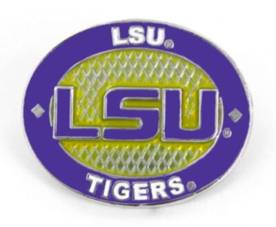 LSU Tigers Pins Louisiana State University Pins Team Oval College NCAA ...
